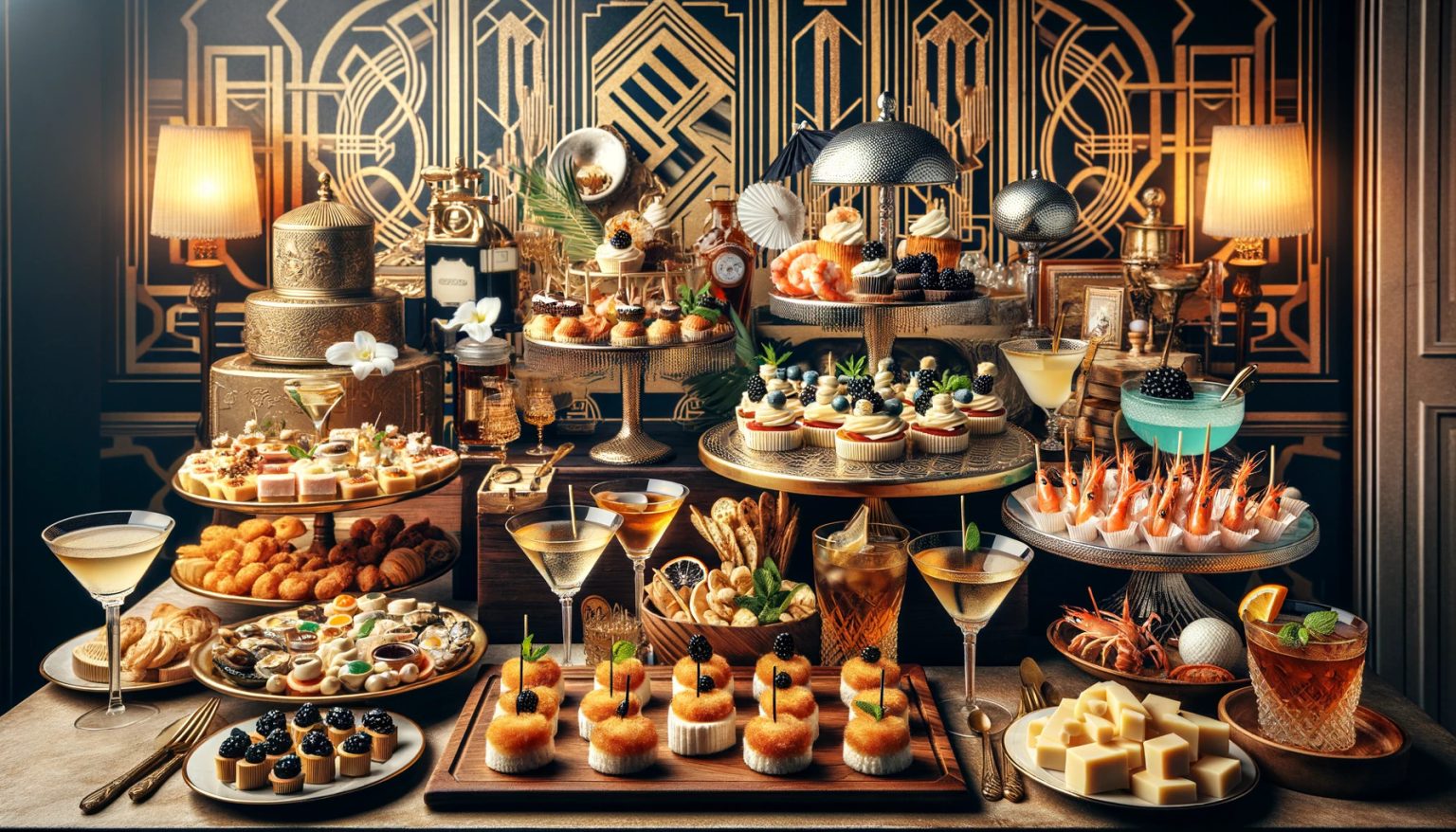 20er-Jahre-Party-Buffet - YouJoy