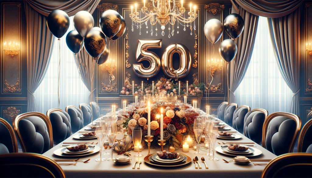 Party zum 50. Geburtstag – Inspo für Motto, Deko, Programm und Menü ...